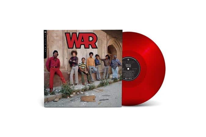 WAR - Now Playing (Limited Edition Transparent Red Colored Vinyl ...